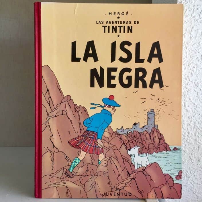Tintín La Isla Negra. Edición Especial 1986. Hergé